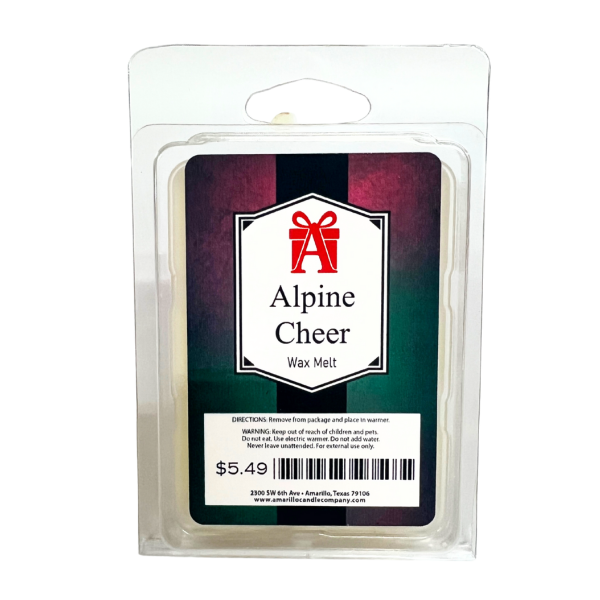 Alpine Cheer Wax Melt – Amarillo Candle Company