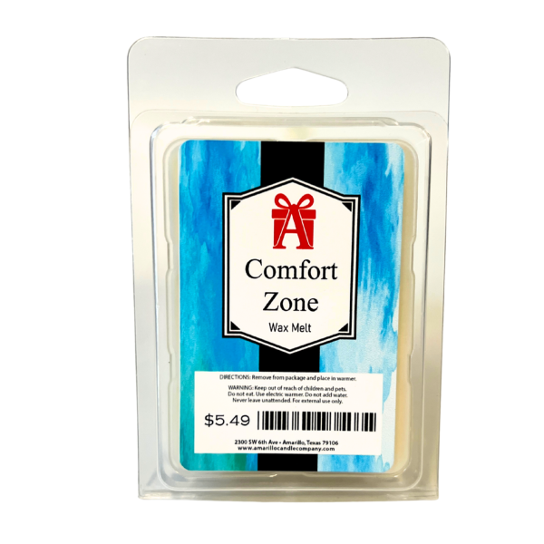 Comfort Zone Wax Melt – Amarillo Candle Company