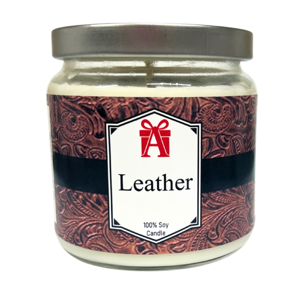 Leather Candle – Amarillo Candle Company