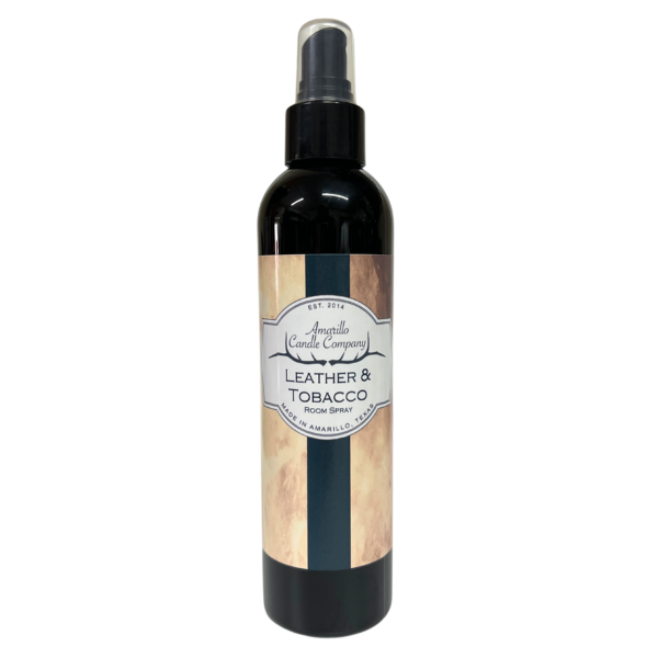 Leather and Tobacco Room Spray – Amarillo Candle Company
