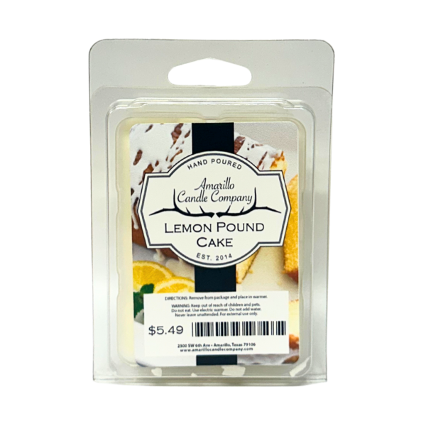Lemon Pound Cake Wax Melt – Amarillo Candle Company