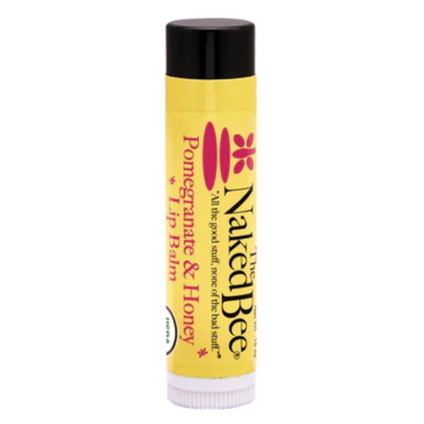 Naked Bee Pomegranate & Honey Lip Balm – Amarillo Candle Company