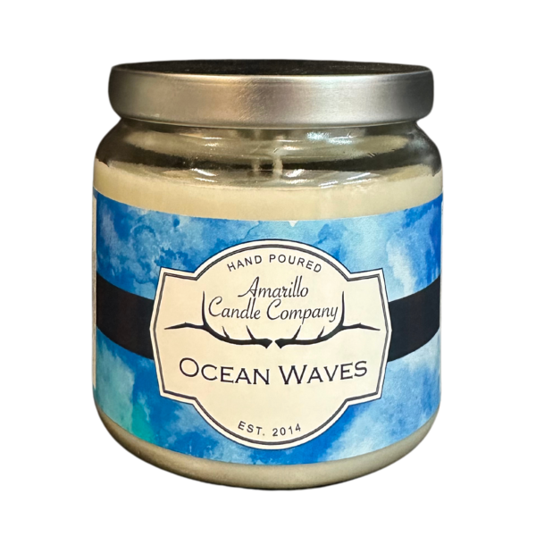 Ocean Waves Candle – Amarillo Candle Company