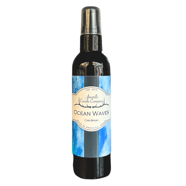 Ocean Waves Car Spray – Amarillo Candle Company